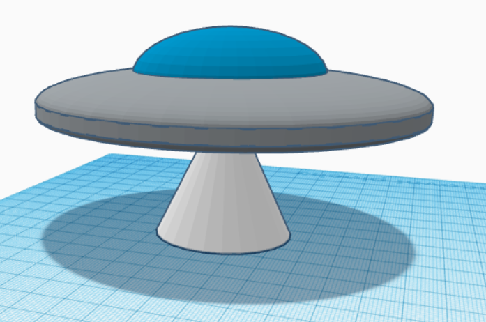 ufo by Jakub Bardoun | Download free STL model | Printables.com