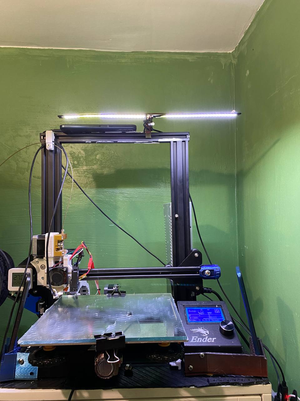 Ender 3 Light Bar for Cheapo led lights by Anton Soliaryk | Download ...