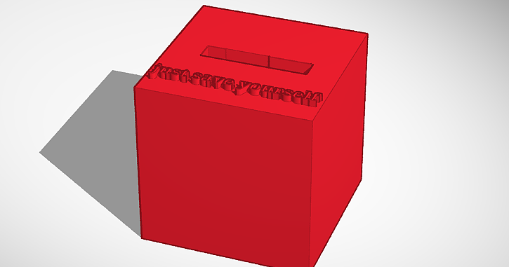 money box by Rakošan Filip | Download free STL model | Printables.com