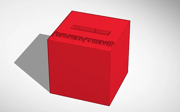 money box by Rakošan Filip | Download free STL model | Printables.com