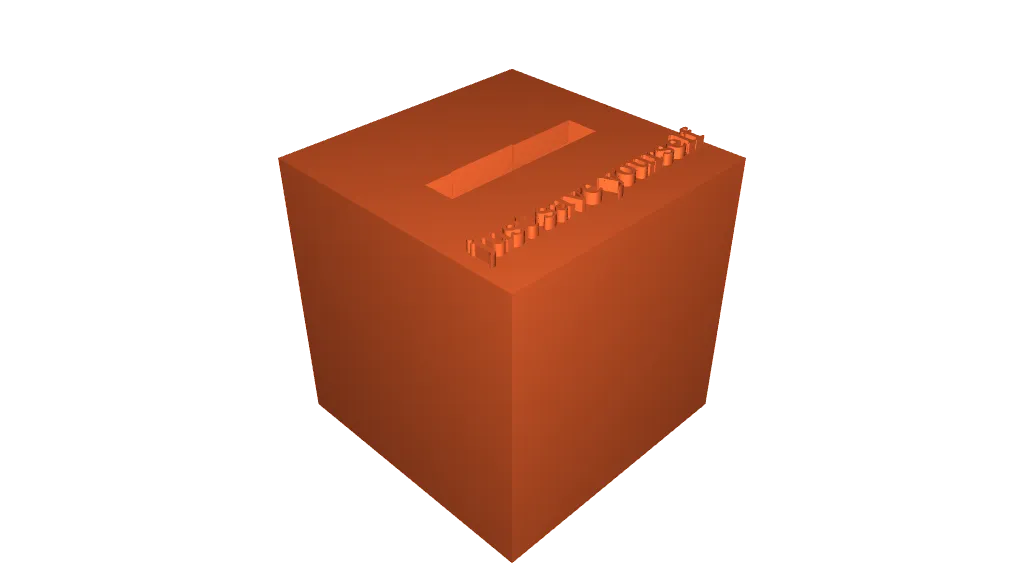 money box by Rakošan Filip | Download free STL model | Printables.com