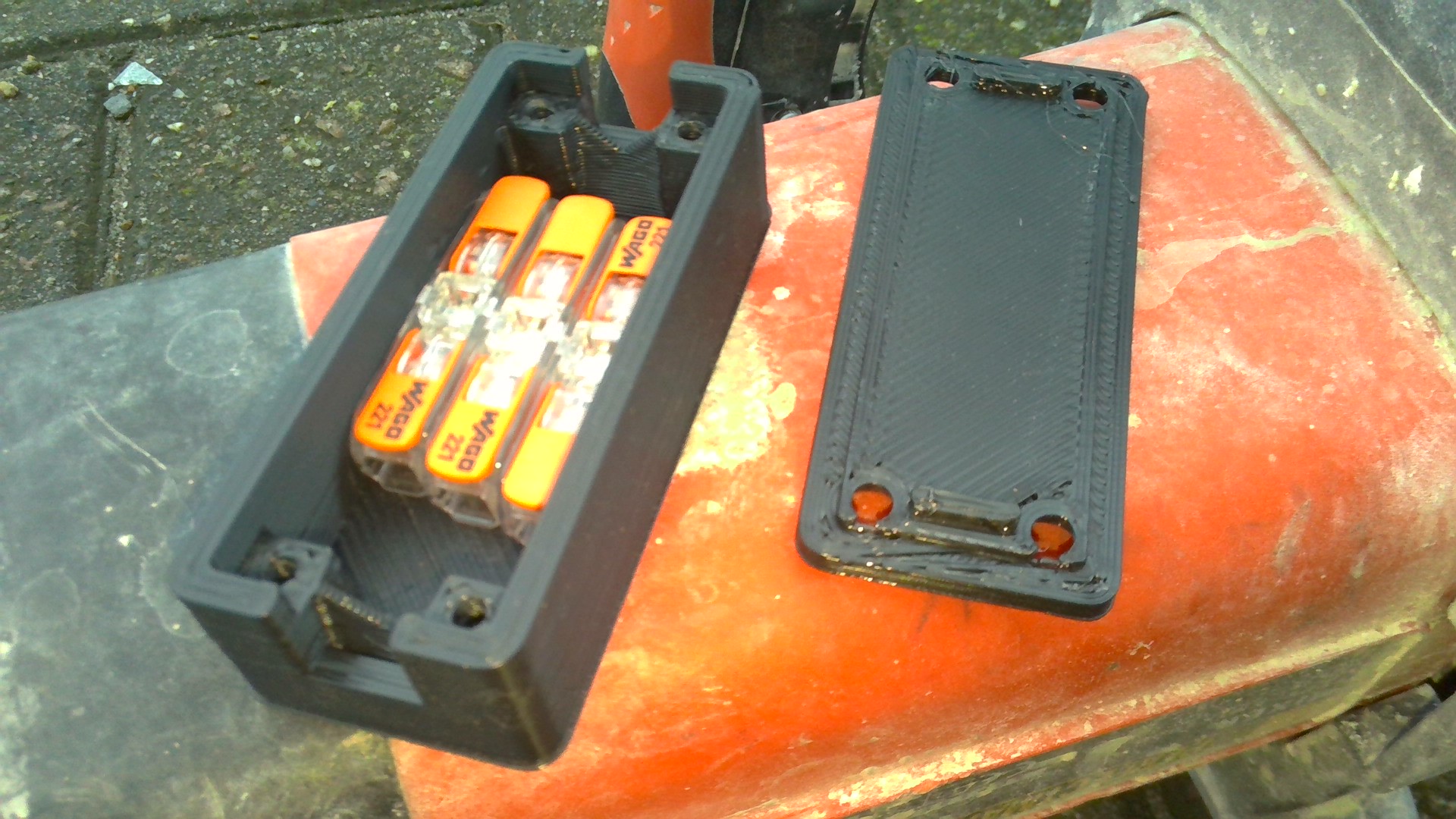 connection box for 3x wago by Gawel C | Download free STL model ...