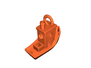 Keychain Benchy by Redix | Download free STL model | Printables.com