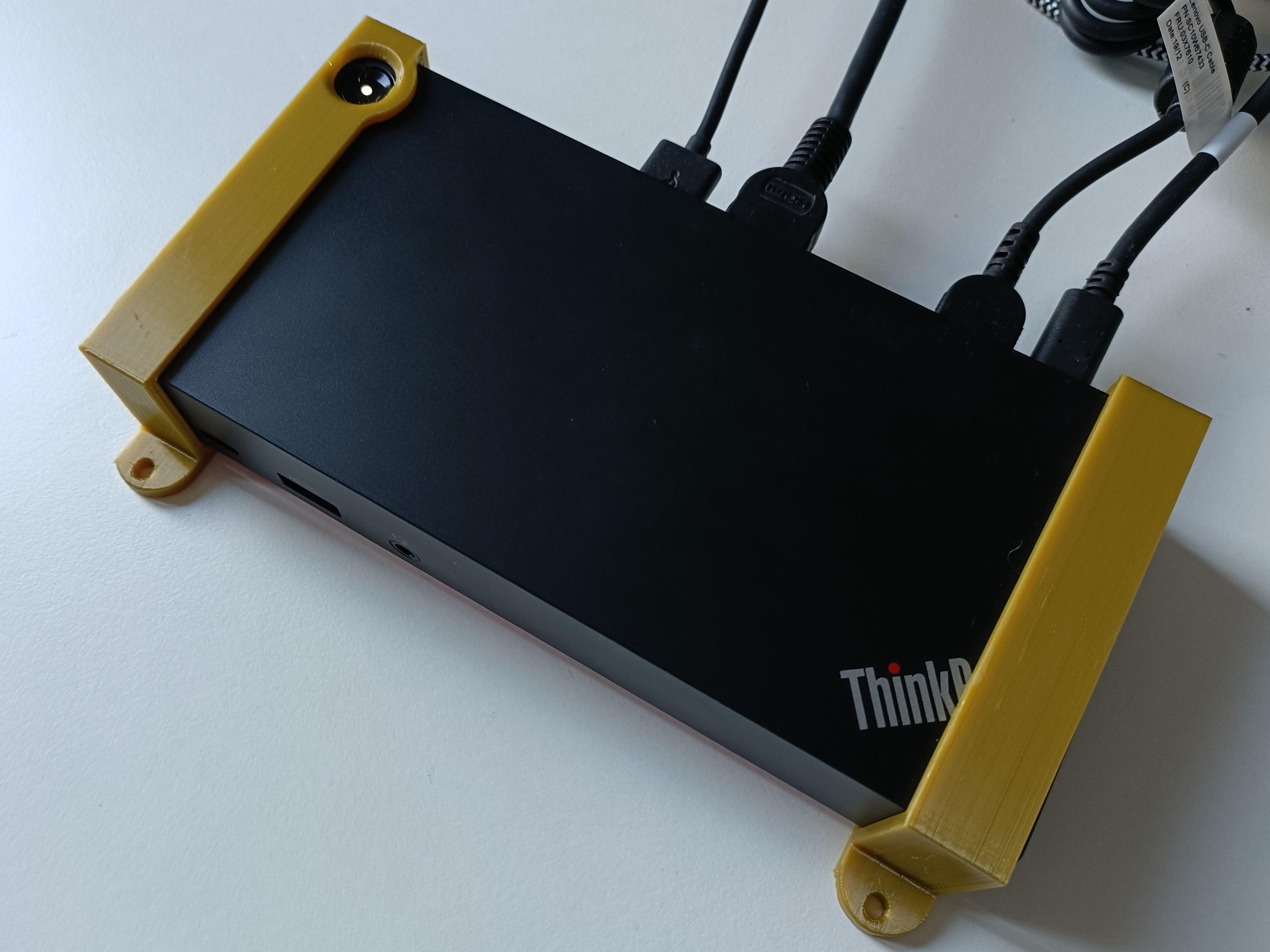 Lenovo ThinkPad Dock Gen 2 - Under Desk Mount by AL_3D | Download free ...