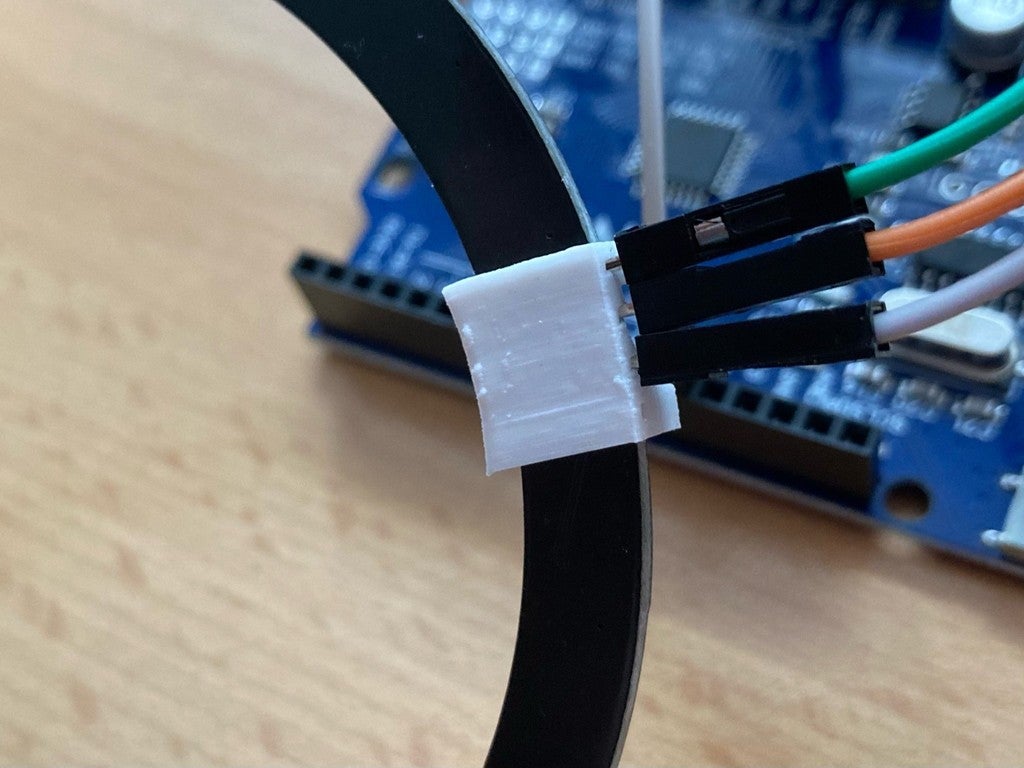 NeoPixel 24 LED Ring Connector (No more SOLDERING pins!!) von Dominik ...