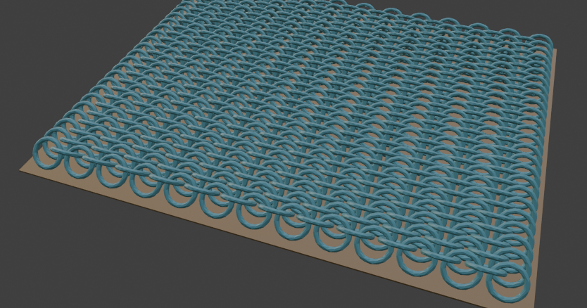 Single Layer Chainmail SheetV2 por Chainmail Weaves | Descargar modelo ...