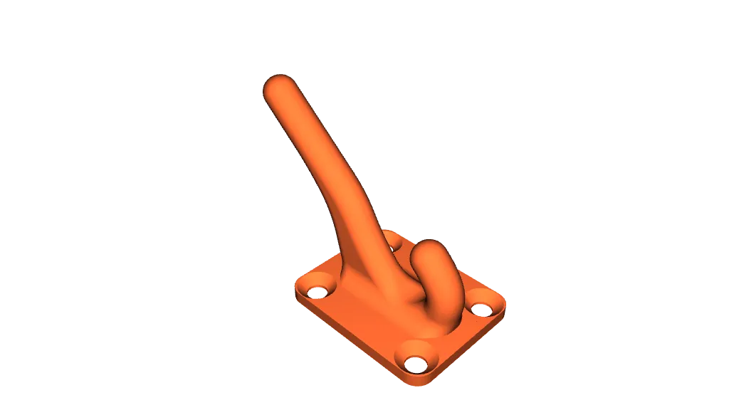 Clothes hook by ands.jay | Download free STL model | Printables.com