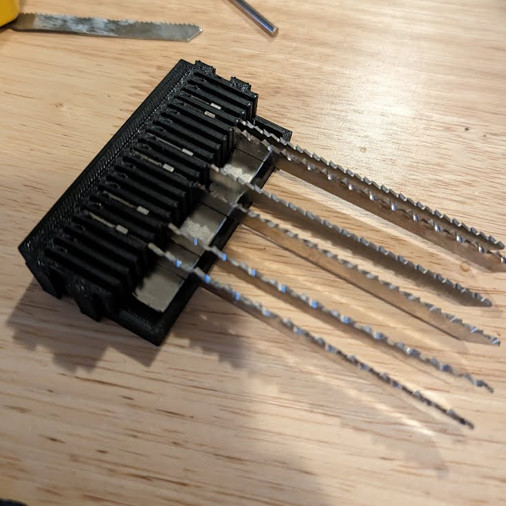 Remixed Dewalt Case Jigsaw Blade Holder by Lanman1 | Download free STL ...