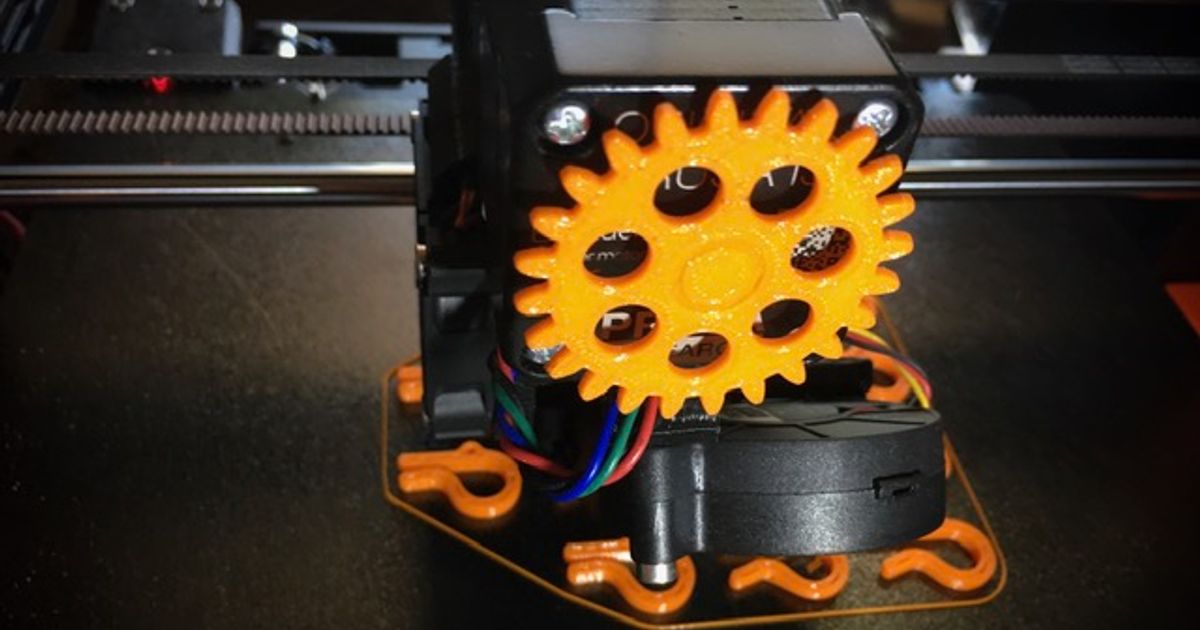 Gear-shaped extruder visualizer by tdk408 | Download free STL model ...