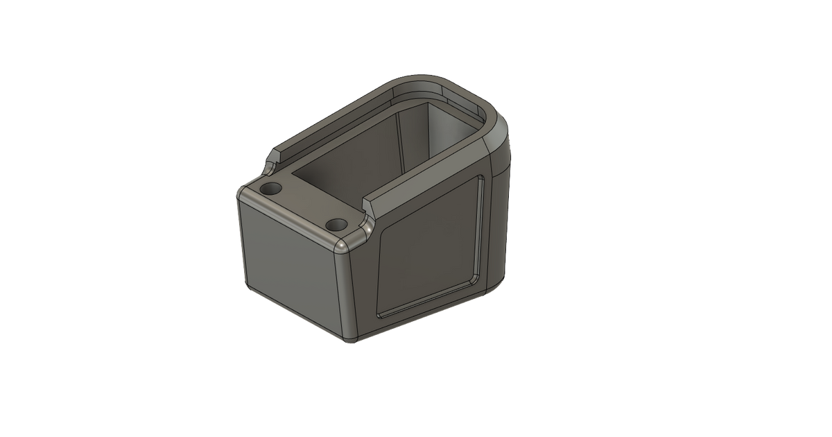 Glock 19 Mag Extension - Plus 2/3 by Oscar | Download free STL model ...