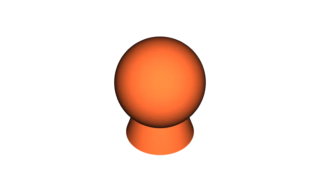 Miniature Crystal ball by Butim | Download free STL model | Printables.com