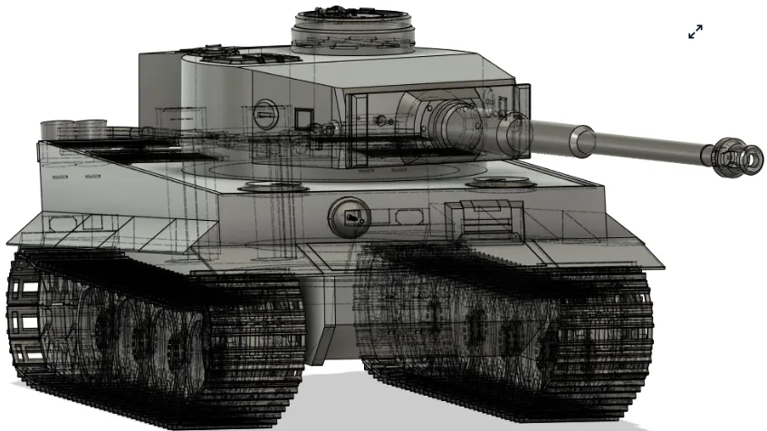 Tiger I H1 by 7-X | Download free STL model | Printables.com