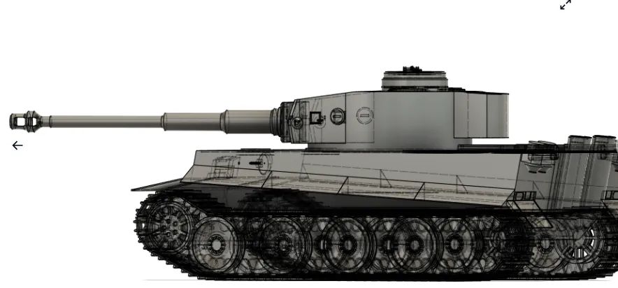 Tiger I H1 by 7-X | Download free STL model | Printables.com