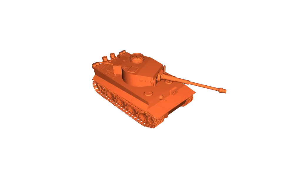 Tiger I H1 by 7-X | Download free STL model | Printables.com