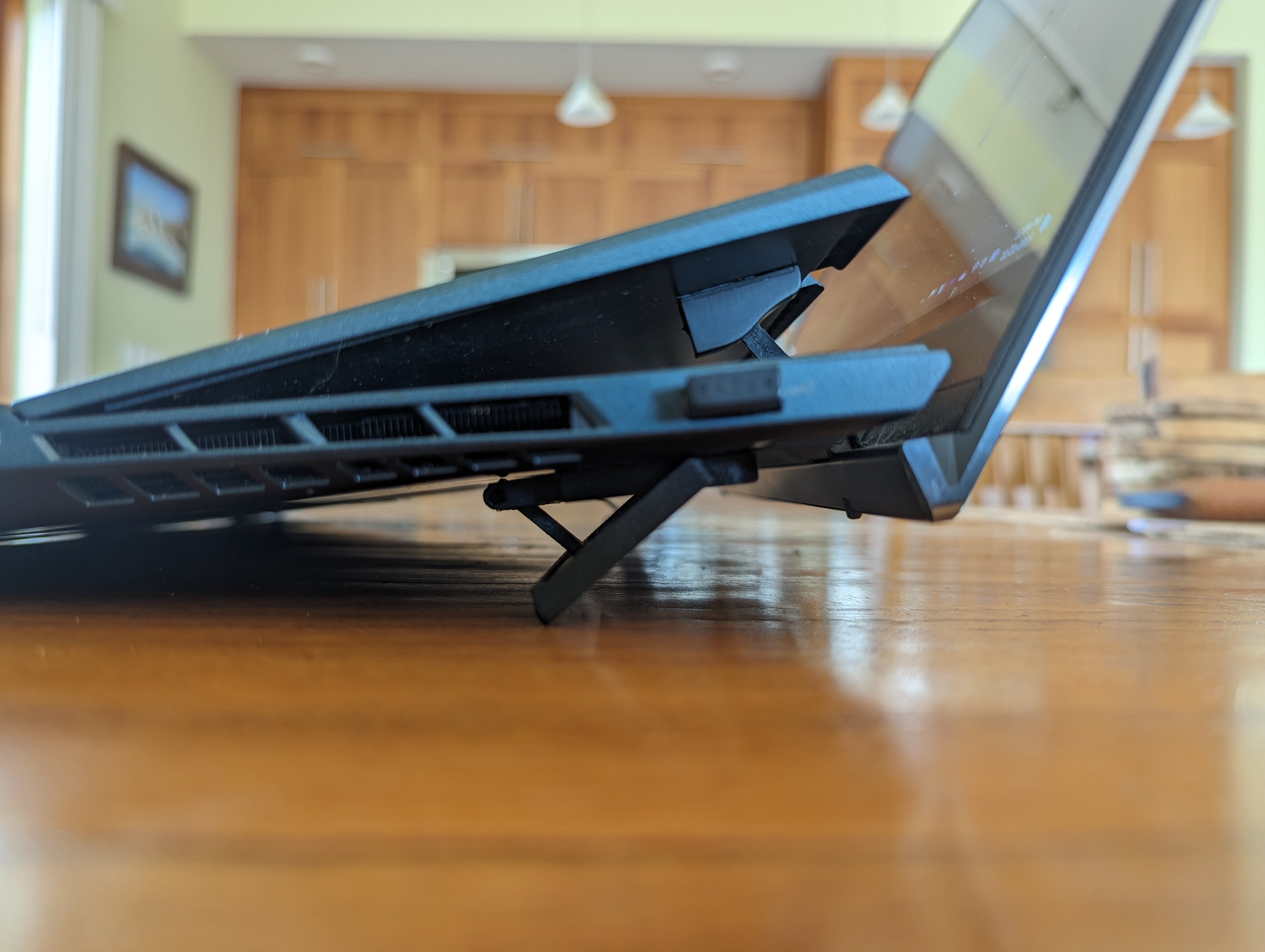 Laptop Stand 2-position PIP by rtj | Download free STL model ...