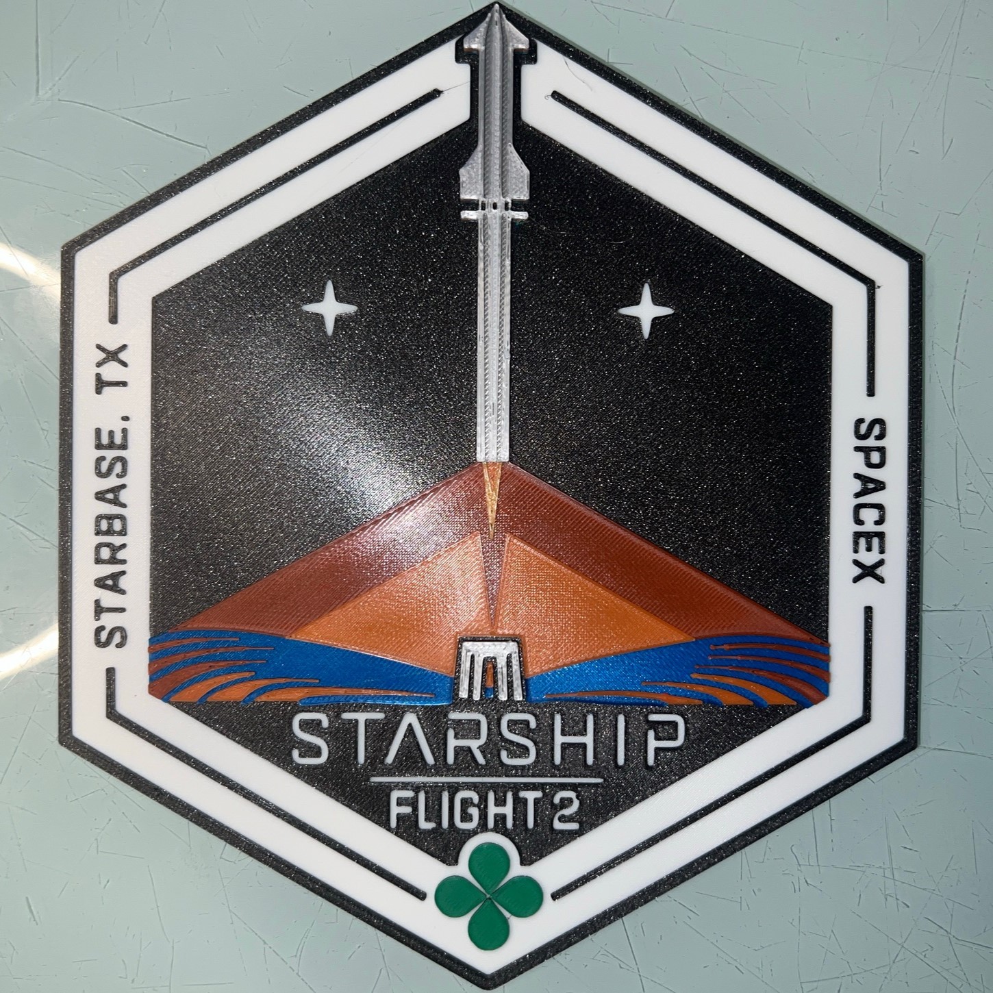 Starship Test Flight 2 Patch by J Dubya | Download free STL model ...