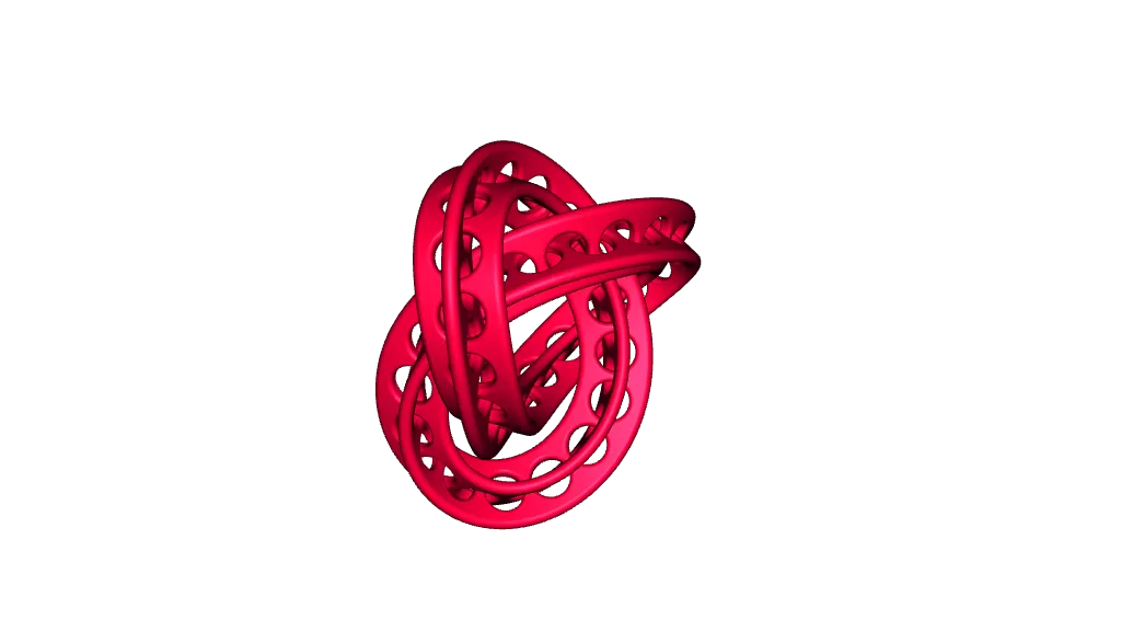 Complex Knotted Mobius Strip v.20 (Infinity Knot) by JoelTGprints ...