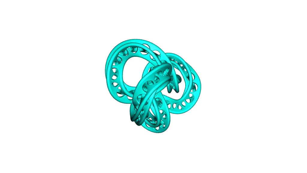 Complex Knotted Mobius Strip v4.0 by JoelTGprints | Download free STL ...