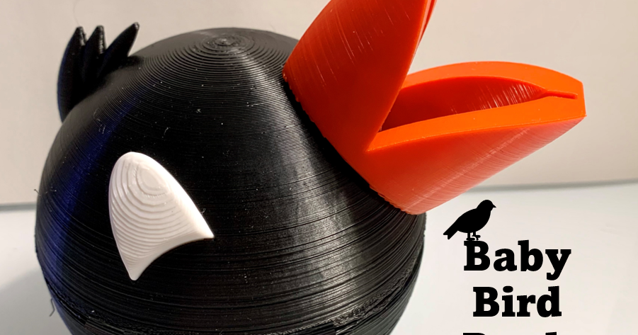 Baby Bird Bank by PenPan Designs | Download free STL model | Printables.com