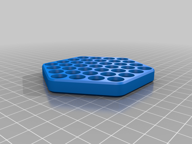Hex Battery End Caps by jbruce12000 | Download free STL model ...