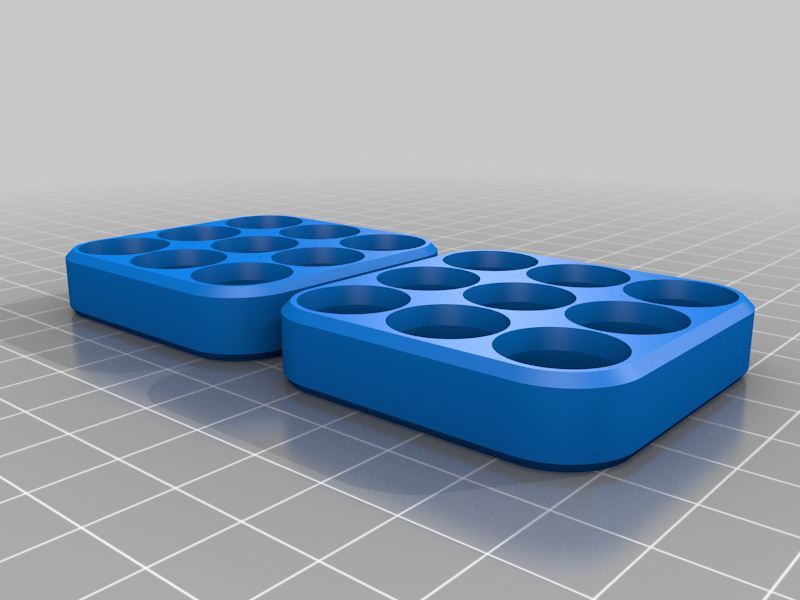 battery end caps by jbruce12000 | Download free STL model | Printables.com