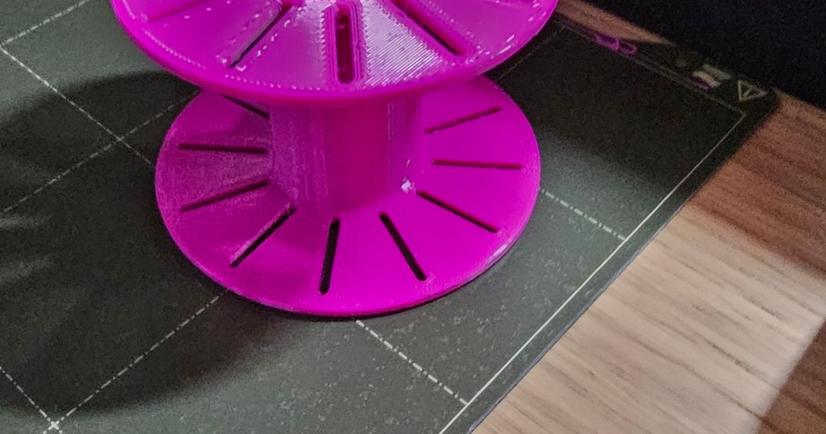 Parametric wire spool by Lasercat | Download free STL model ...