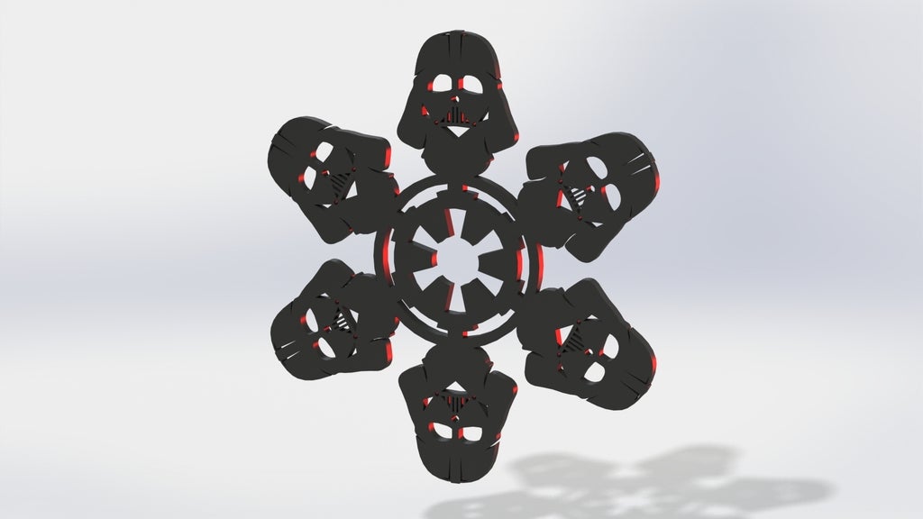 Star Wars Snowflakes (Collection) by Ty10y | Download free STL model ...