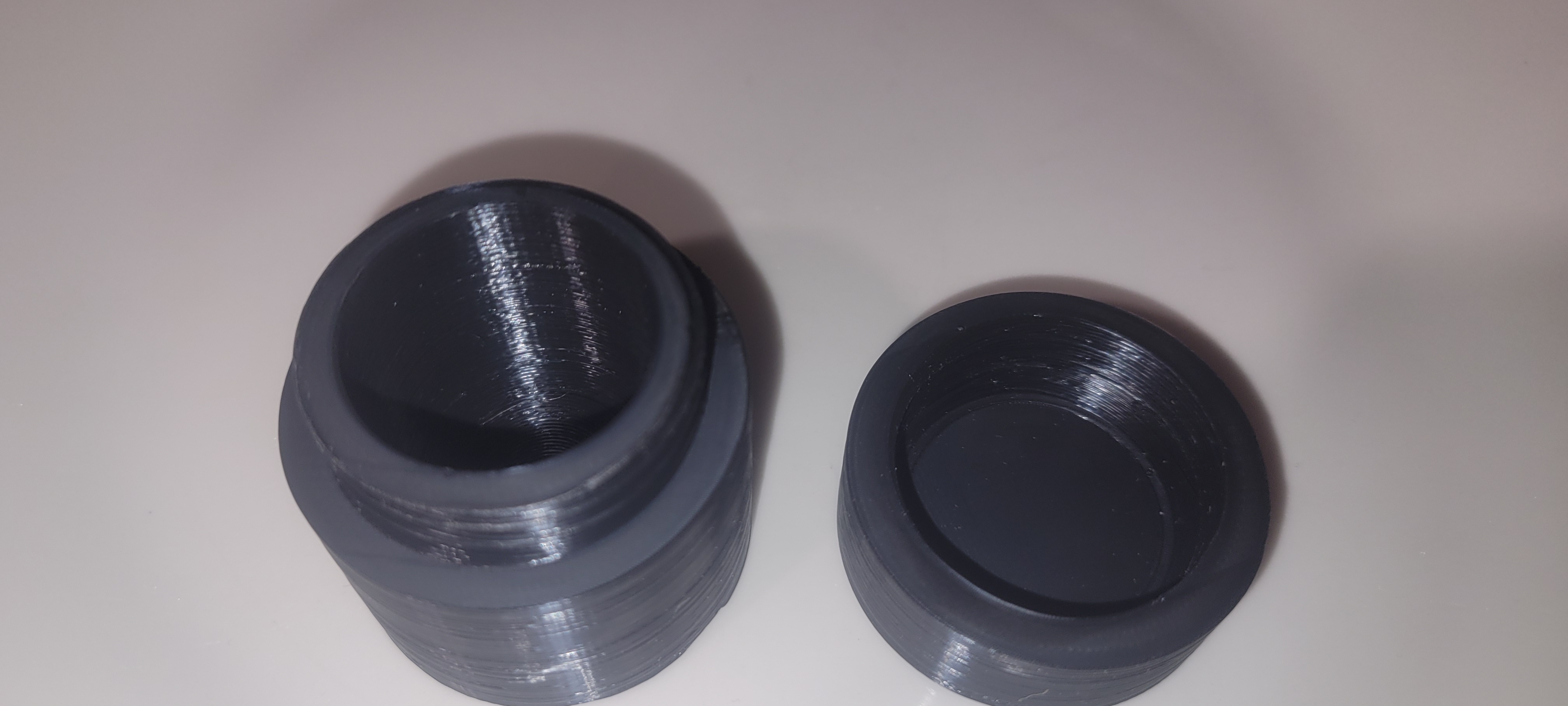 Storage Container with Threaded Lid by Biggie135 | Download free STL ...