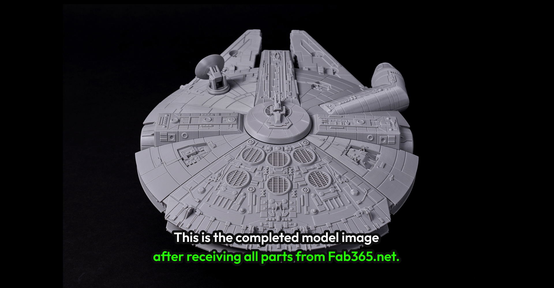 Millennium Falcon Star Wars por FAB365 | Descargar modelo STL gratuito ...
