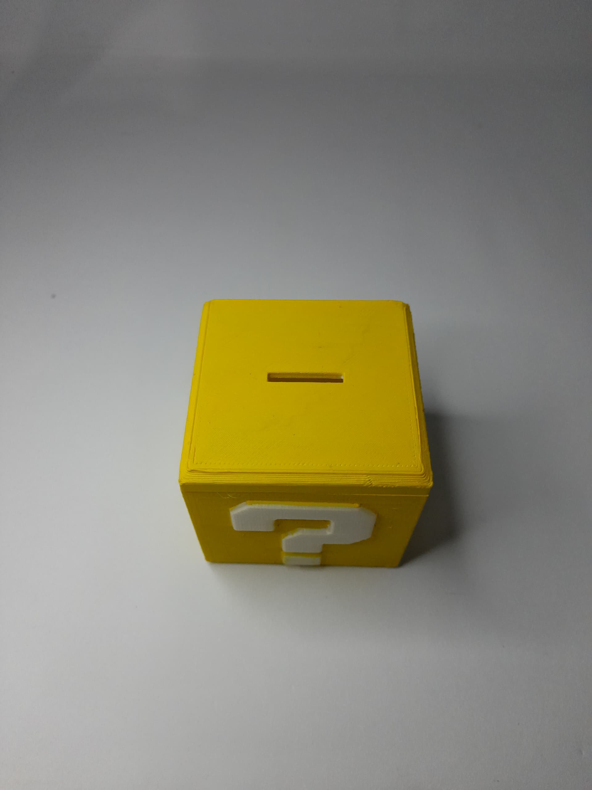 Lucky Block Super Mario Bros piggy bank by Edward | Download free STL ...