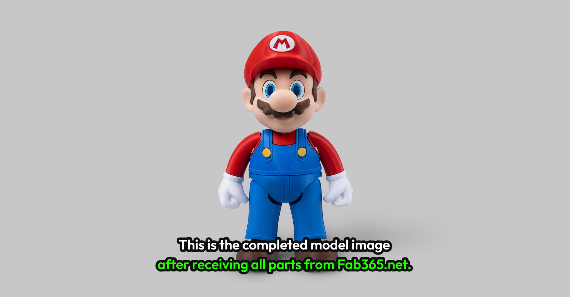 Super Mario - Foldable and articulated by FAB365 | Download free STL ...
