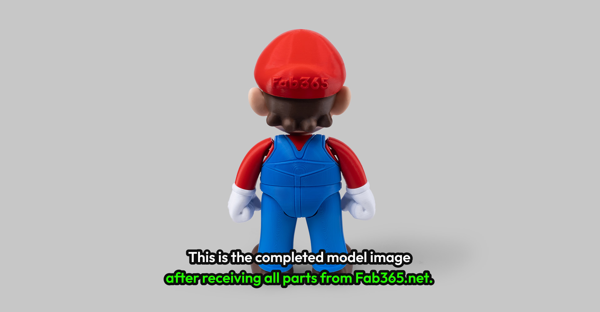 Super Mario - Foldable and articulated by FAB365 | Download free STL ...