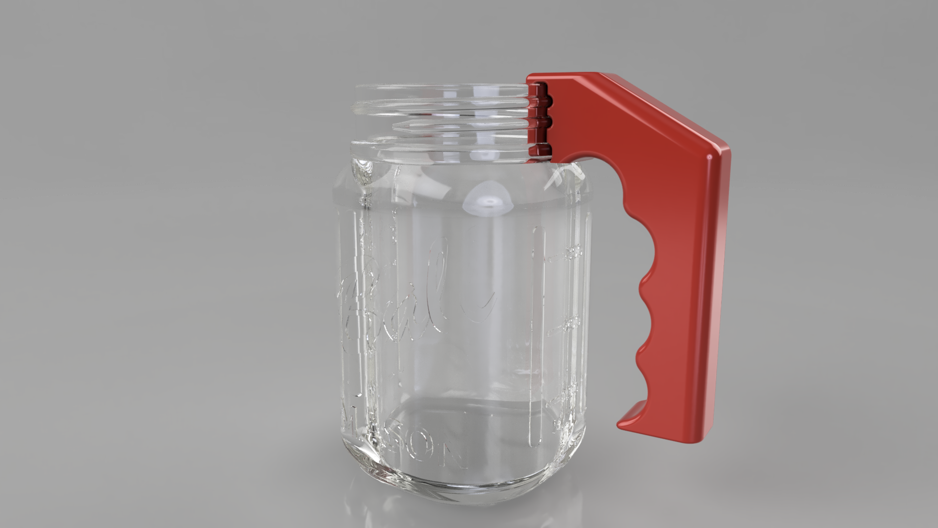 Ball Mason Jar Handle by Oxynity | Download free STL model | Printables.com