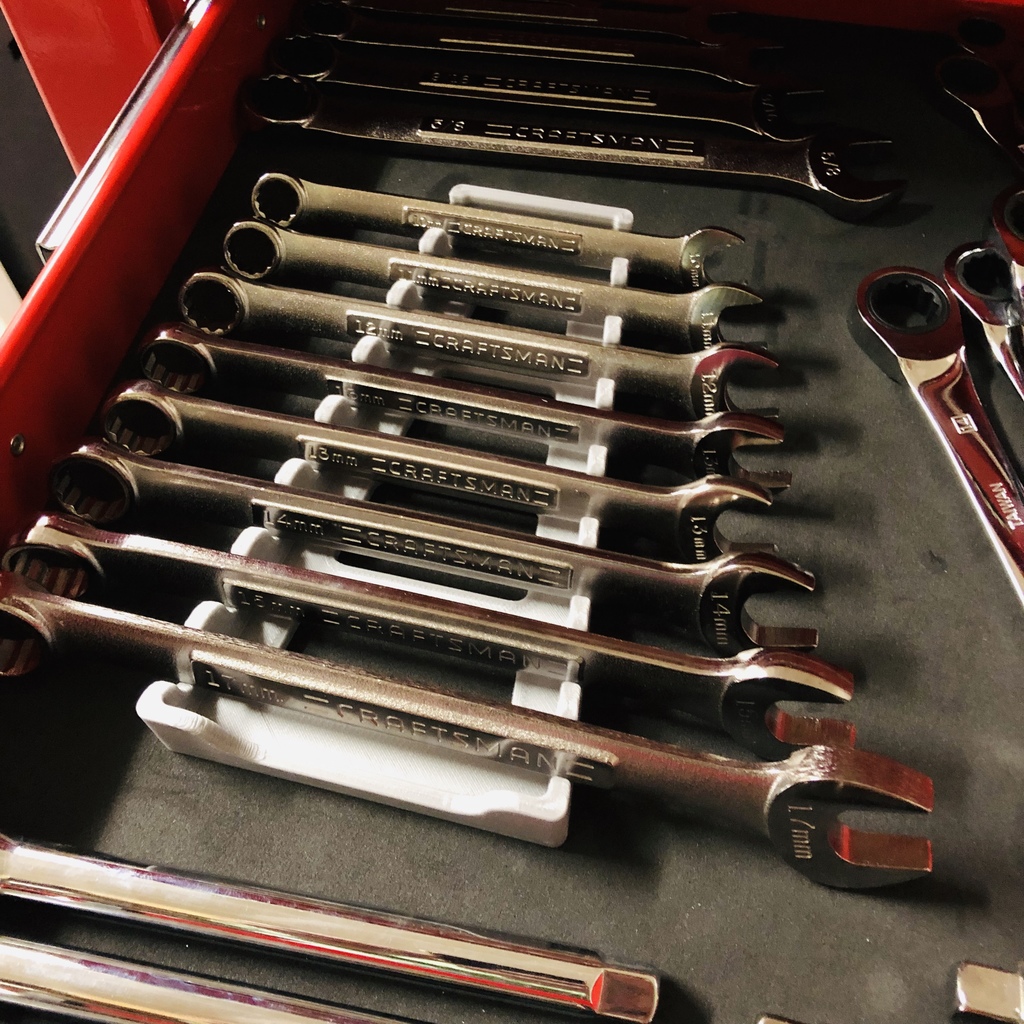 Toolbox Wrench Rack by BMC3D | Download free STL model | Printables.com