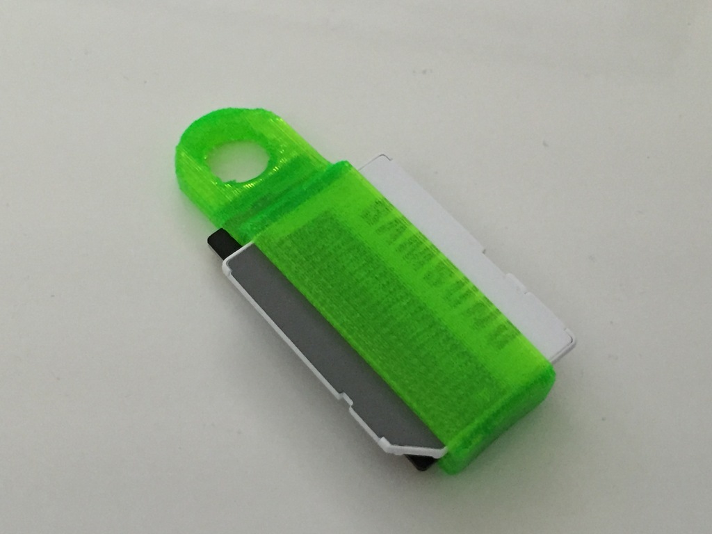 Micro SD Card Keychain by BMC3D | Download free STL model | Printables.com