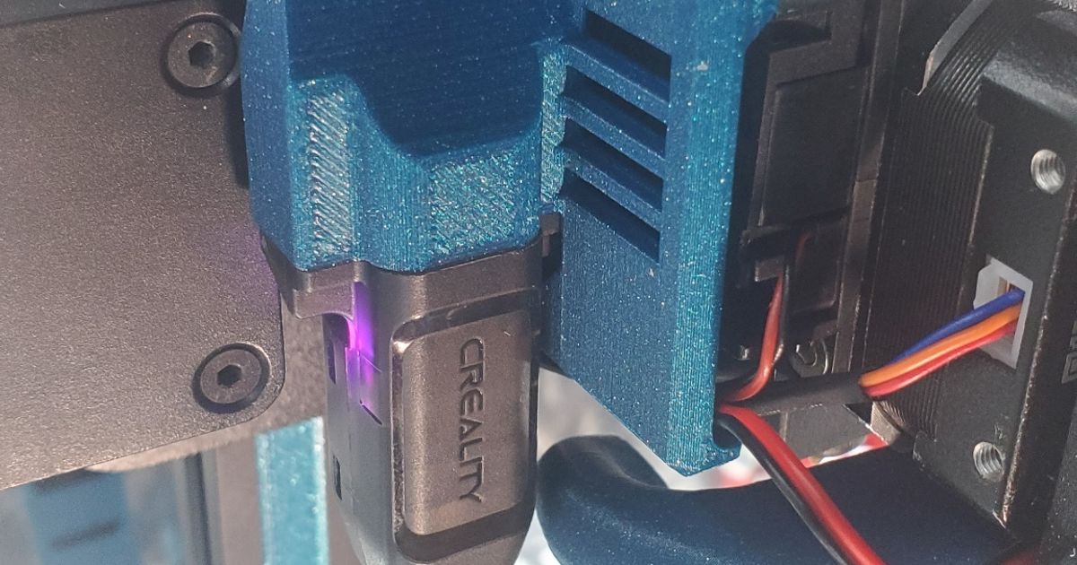 Ender 3 V2 Sprite CR touch Zero Offset probe backplate mount by Yondude ...