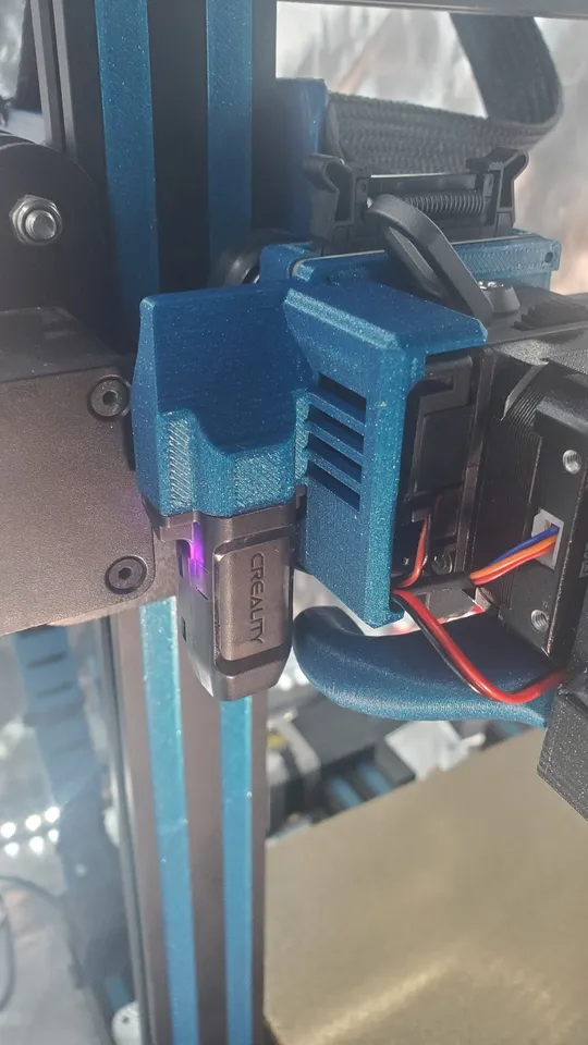 Ender 3 V2 Sprite CR touch Zero Y Offset probe backplate mount by ...
