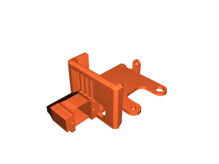 Ender 3 V2 Sprite CR touch Zero Y Offset probe backplate mount by ...