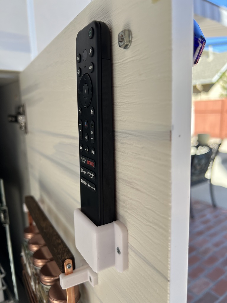Sony Bravia X90L Remote Control bracket by HMartinez | Download free ...