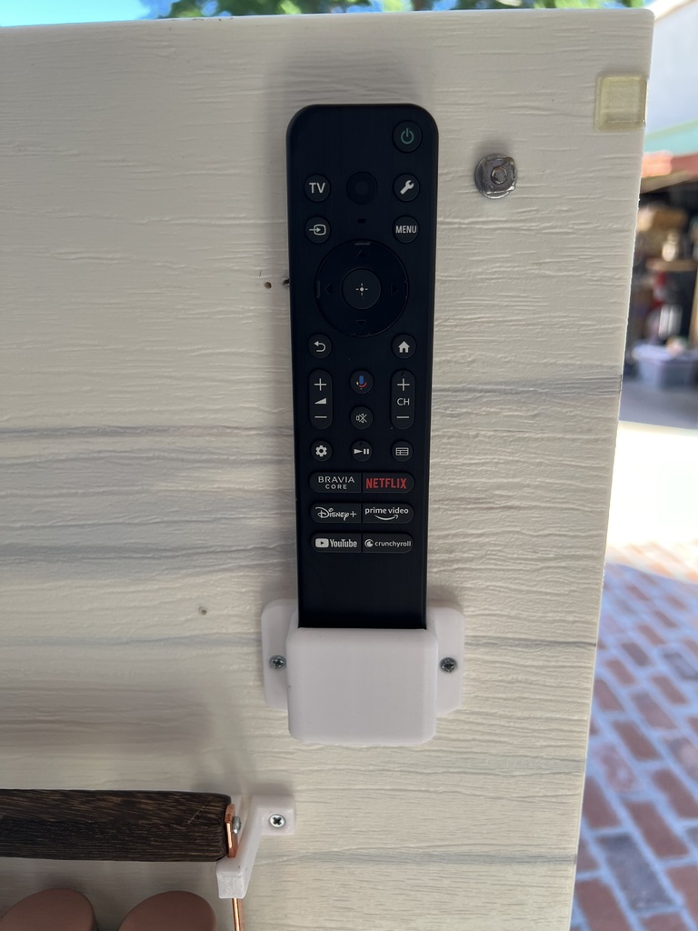 Sony Bravia X90L Remote Control bracket by HMartinez | Download free ...
