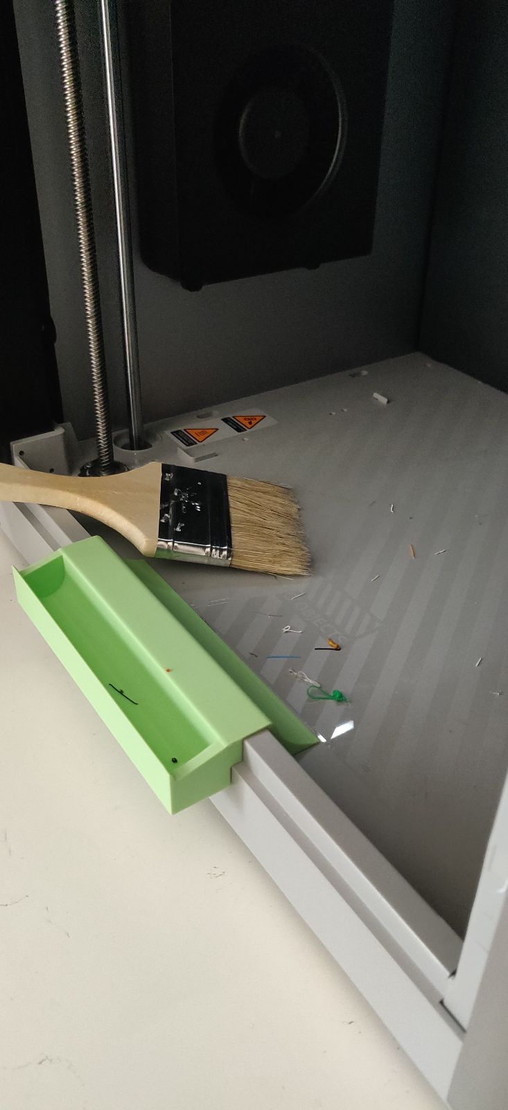 Bambu Lab Filament Poop Spoiler and Bin for Debris Removal by Soen Hei ...