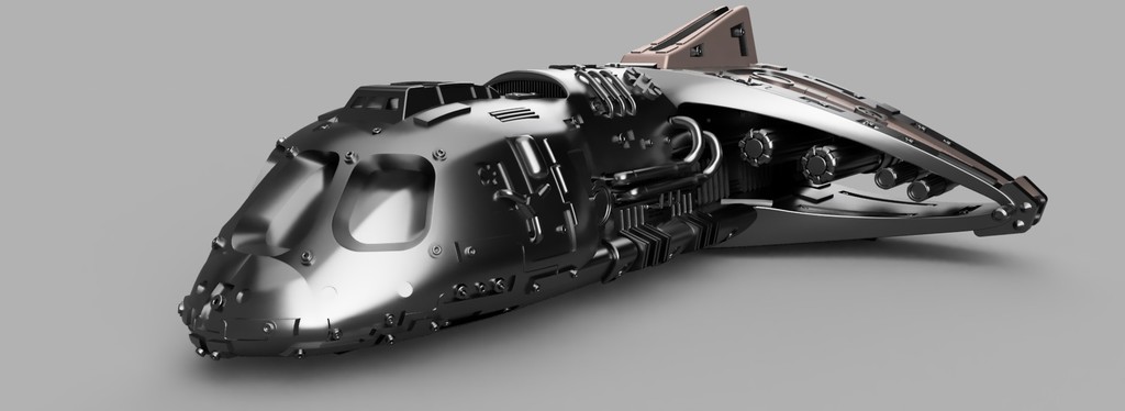 Stargate Universe Destiny's Shuttle by Attila Szoboszlai | Download ...
