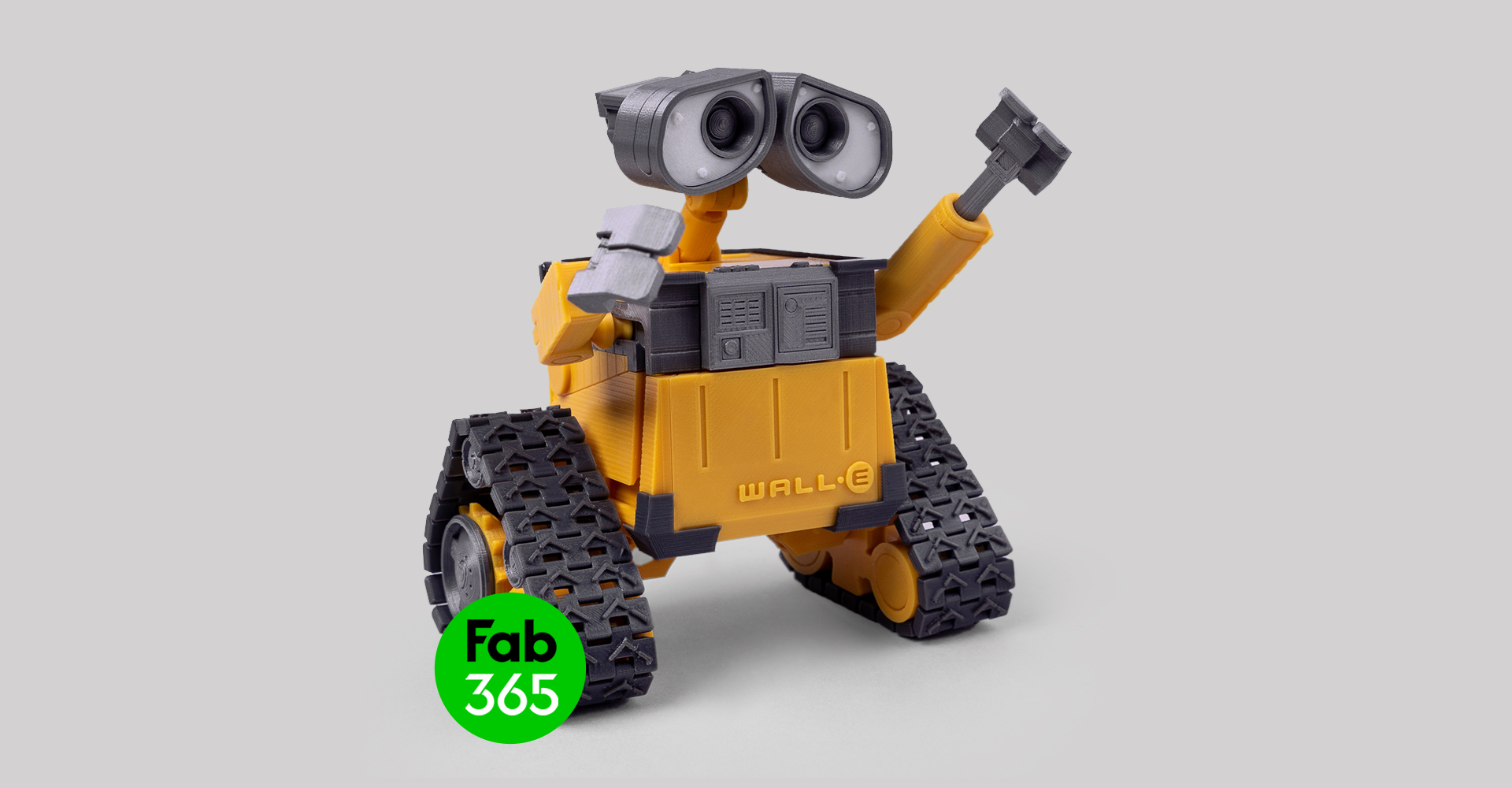 Wall-E - Print in place, Articulated par FAB365 | Téléchargez ...