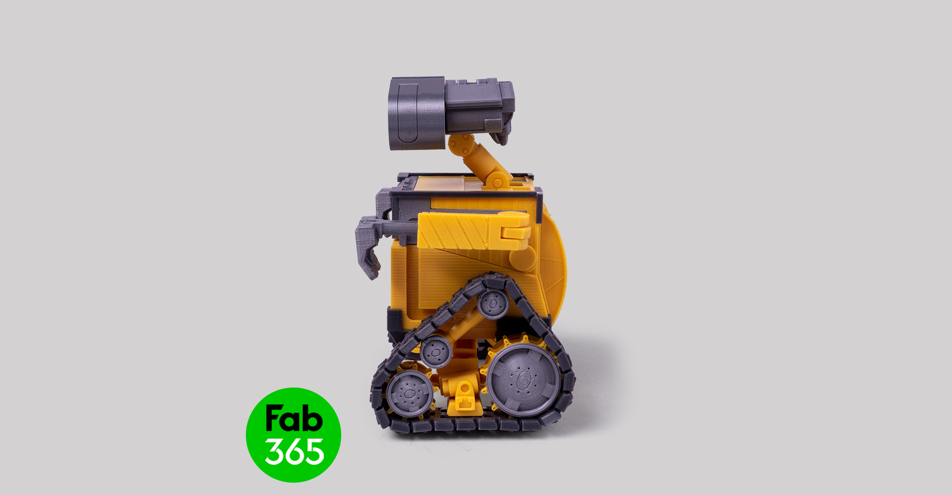 Wall-E - Print in place, Articulated by FAB365 | Download free STL ...