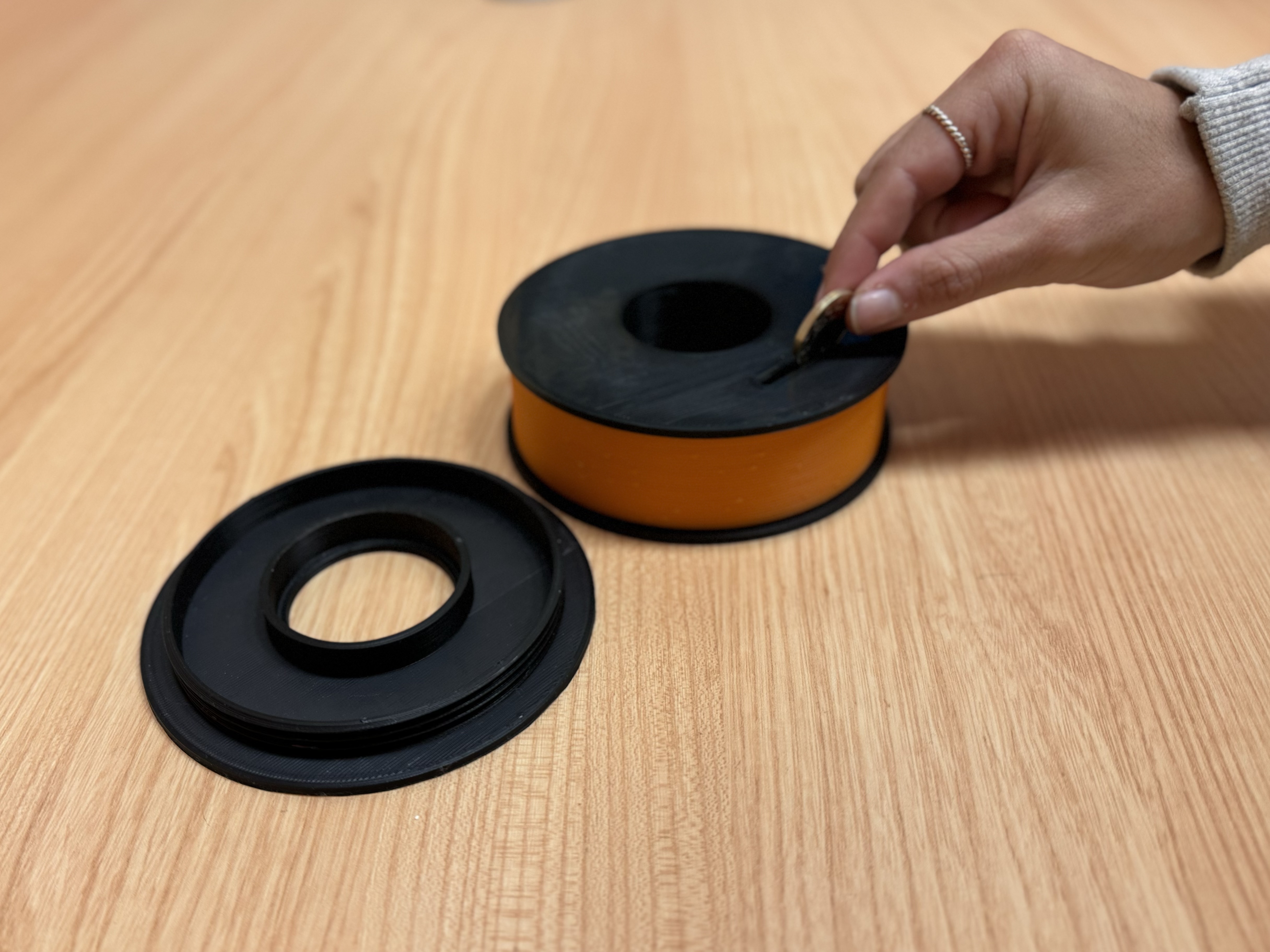 Filament spool bank by Nir | Download free STL model | Printables.com
