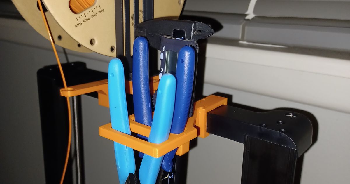 Tool Holder II+ for Ender 3 V3 Gantry by Jim | Download free STL model ...