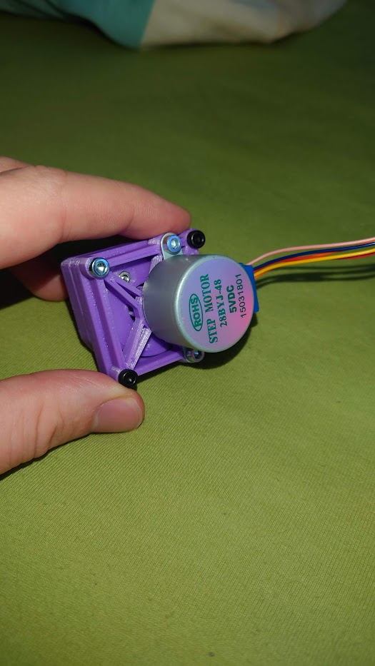 Adapter for 28BYJ-48 Stepper Motor by Flo | Download free STL model ...