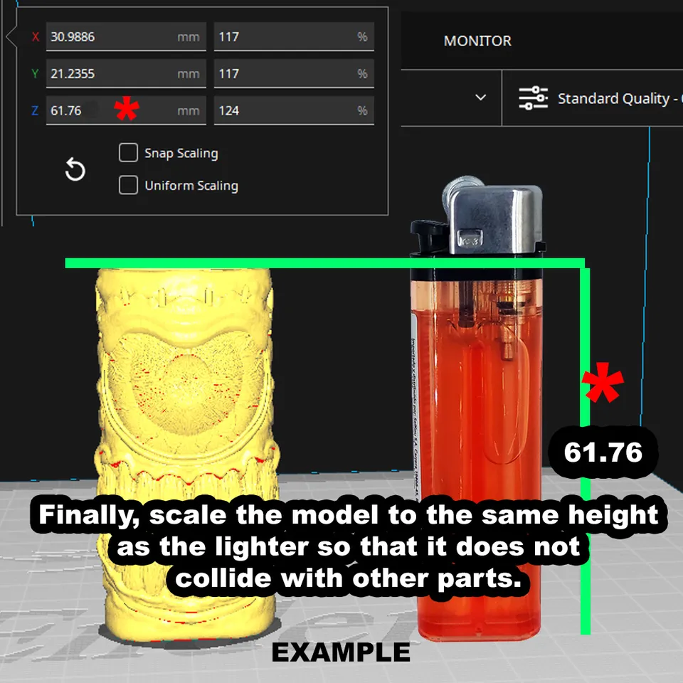 Monster Lighter Case by Gioteya Designs | Download free STL model ...