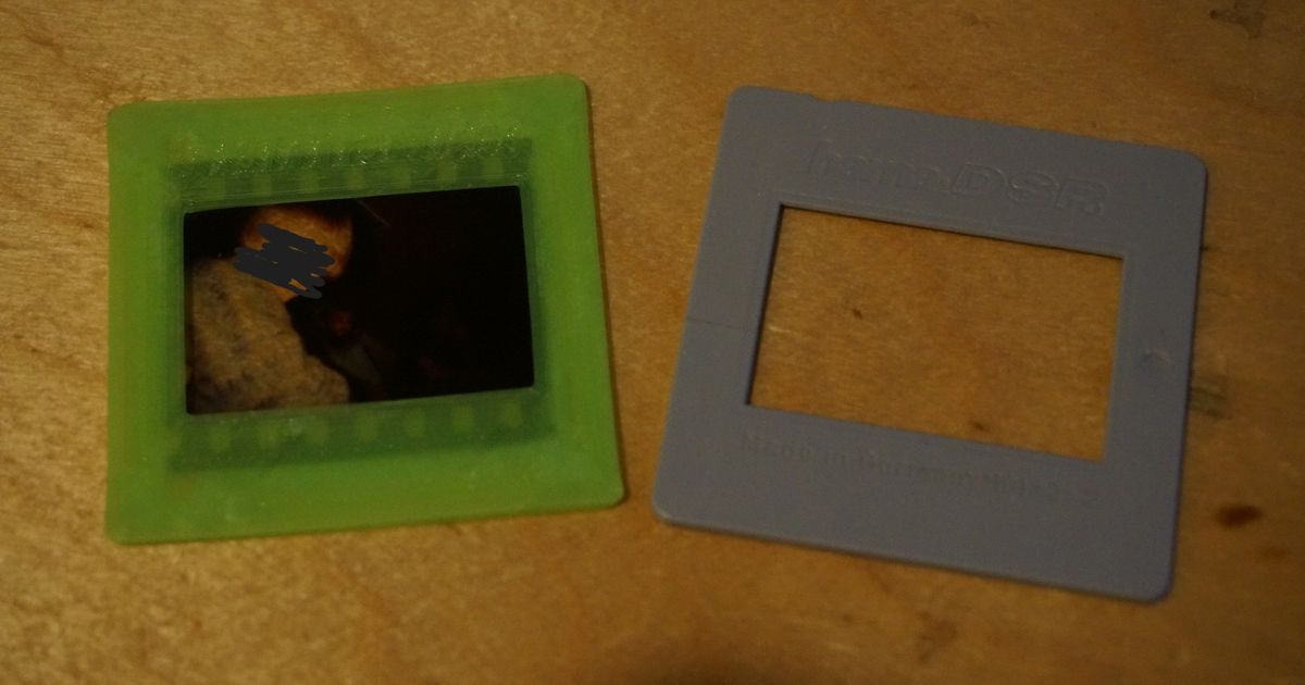 Hama DSR Negative Frame by Segmentation0Fault | Download free STL model ...