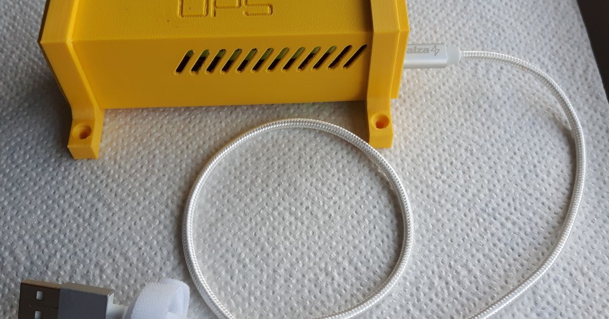 Box pre mini UPS by sraj | Download free STL model | Printables.com